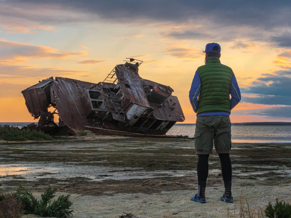 Green Aral Sea